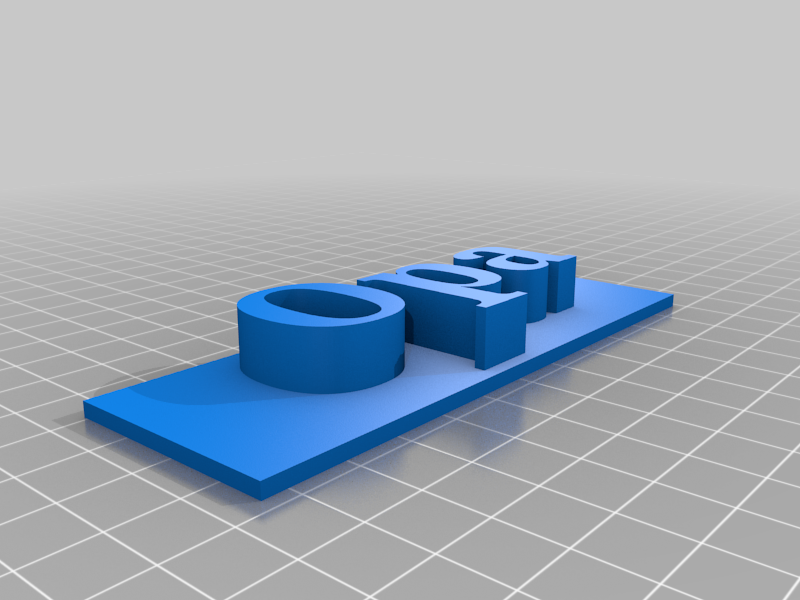 Customizable Nameplates by Pillowheadzz | Download free STL model ...