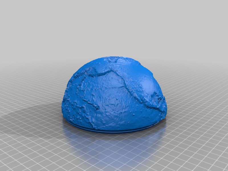 Earth heightmap by Stefan | Download free STL model | Printables.com