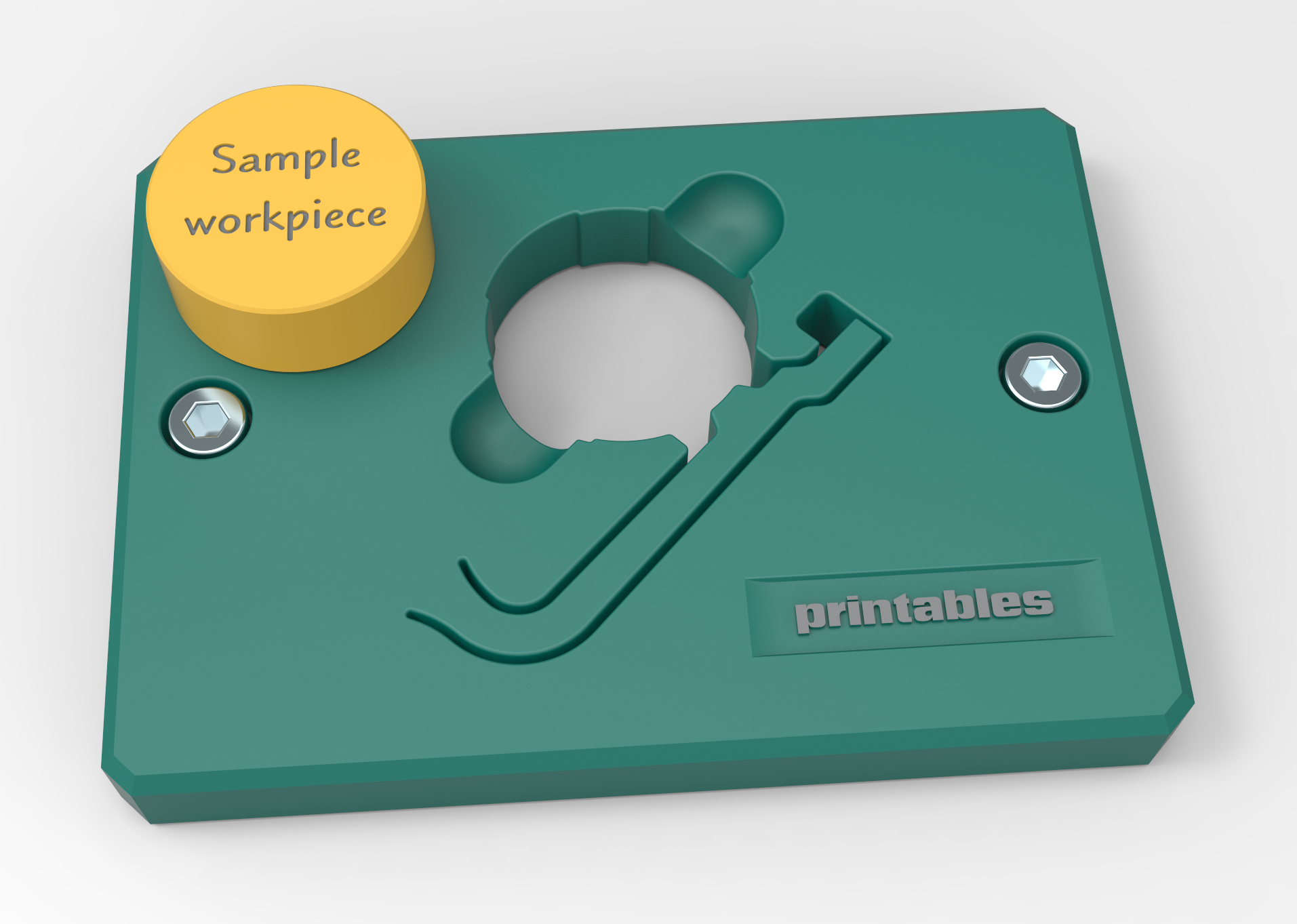 Principle of workpiece clamping by geo | Download free STL model ...