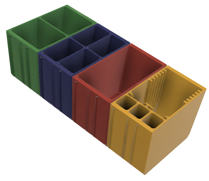 VW ID.3 storage box system for the center console by DavidP | Download ...