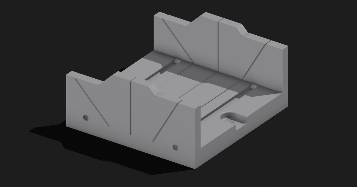 Bevel box, extra wide by Turboultra | Download free STL model ...