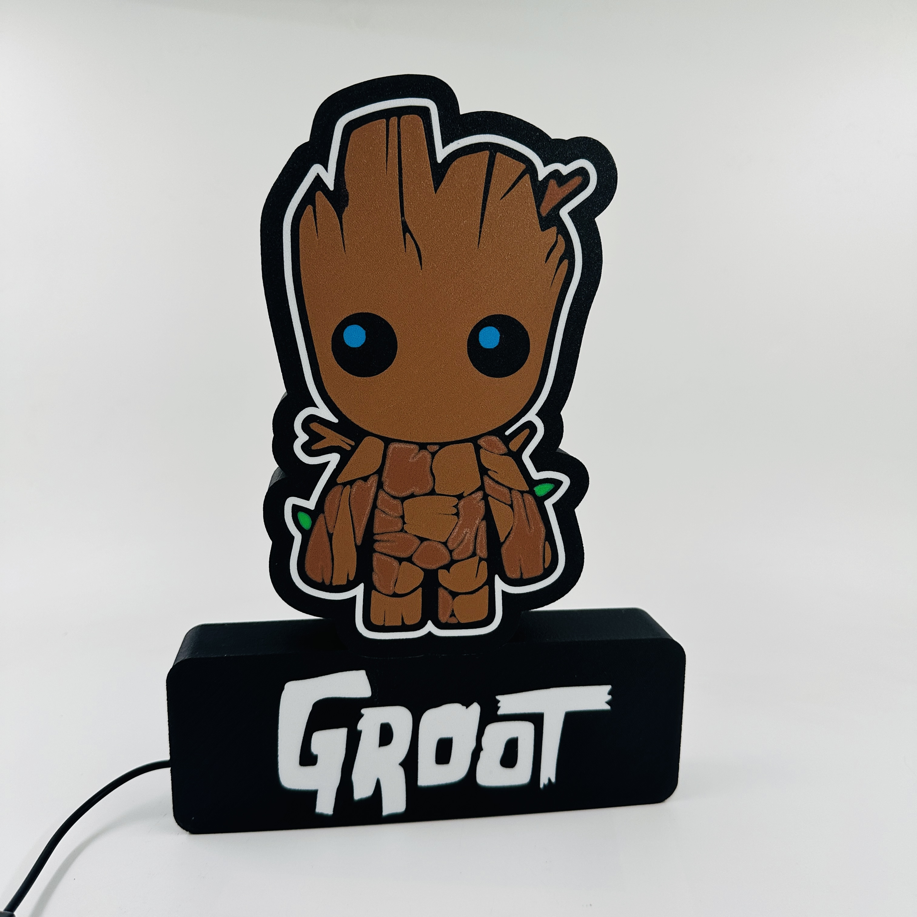 Groot Led Lamp by Smart3d By Gabriel Gomes | Download free STL model ...