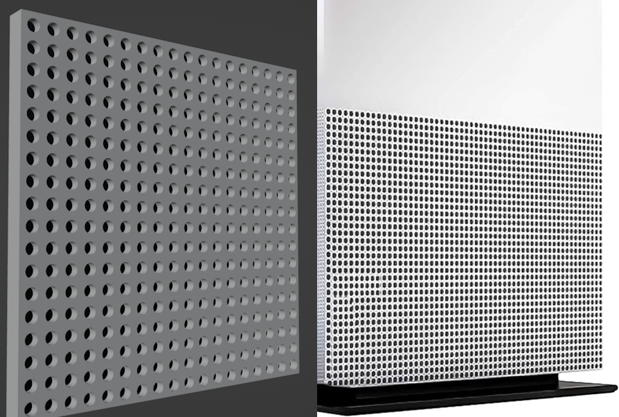 Xbox One hole Grid by palte | Download free STL model | Printables.com