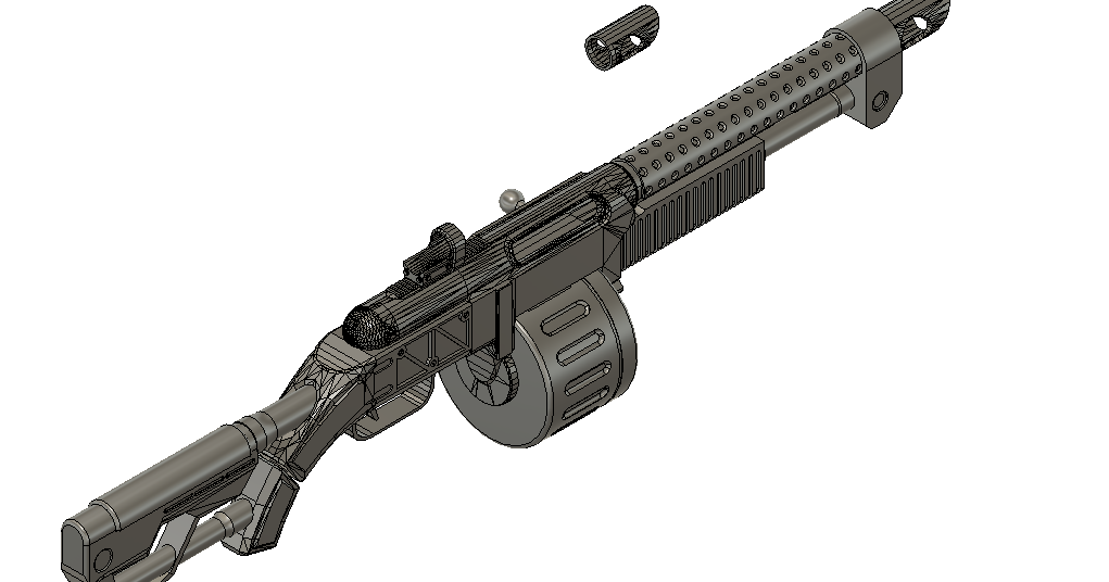 Combat Shotgun fallout 4 by G33kt3ch studio | Download free STL model ...