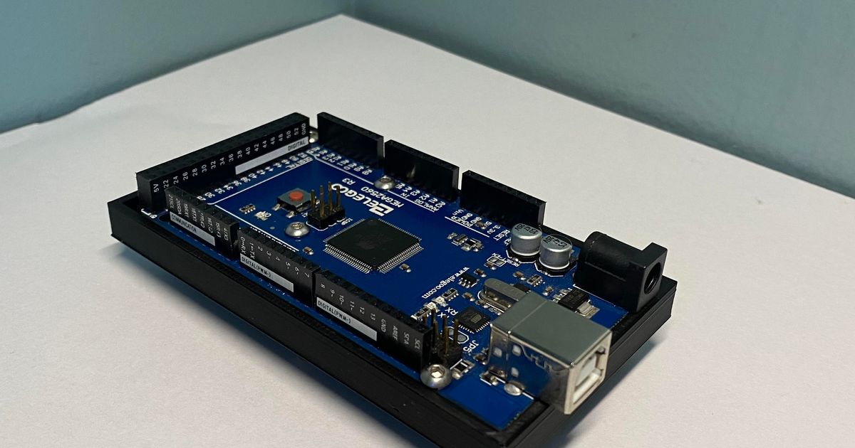 ORP Arduino Mega 2560 Holder by firewolf8385 | Download free STL model ...