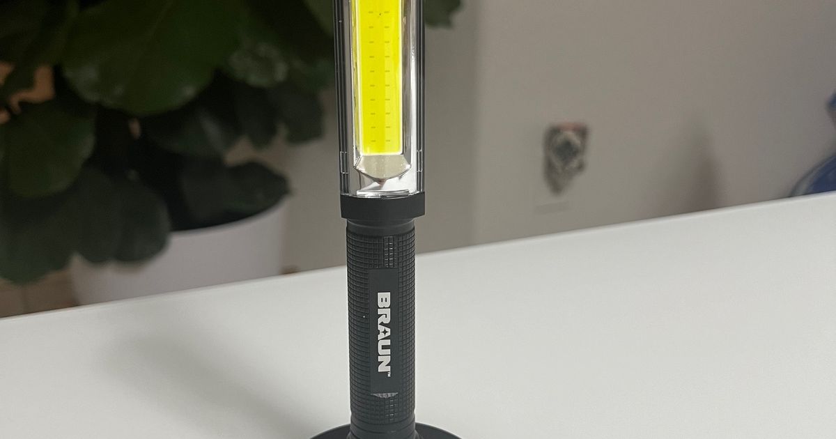 Braun Flashlight Stand by Biffiest3D | Download free STL model ...