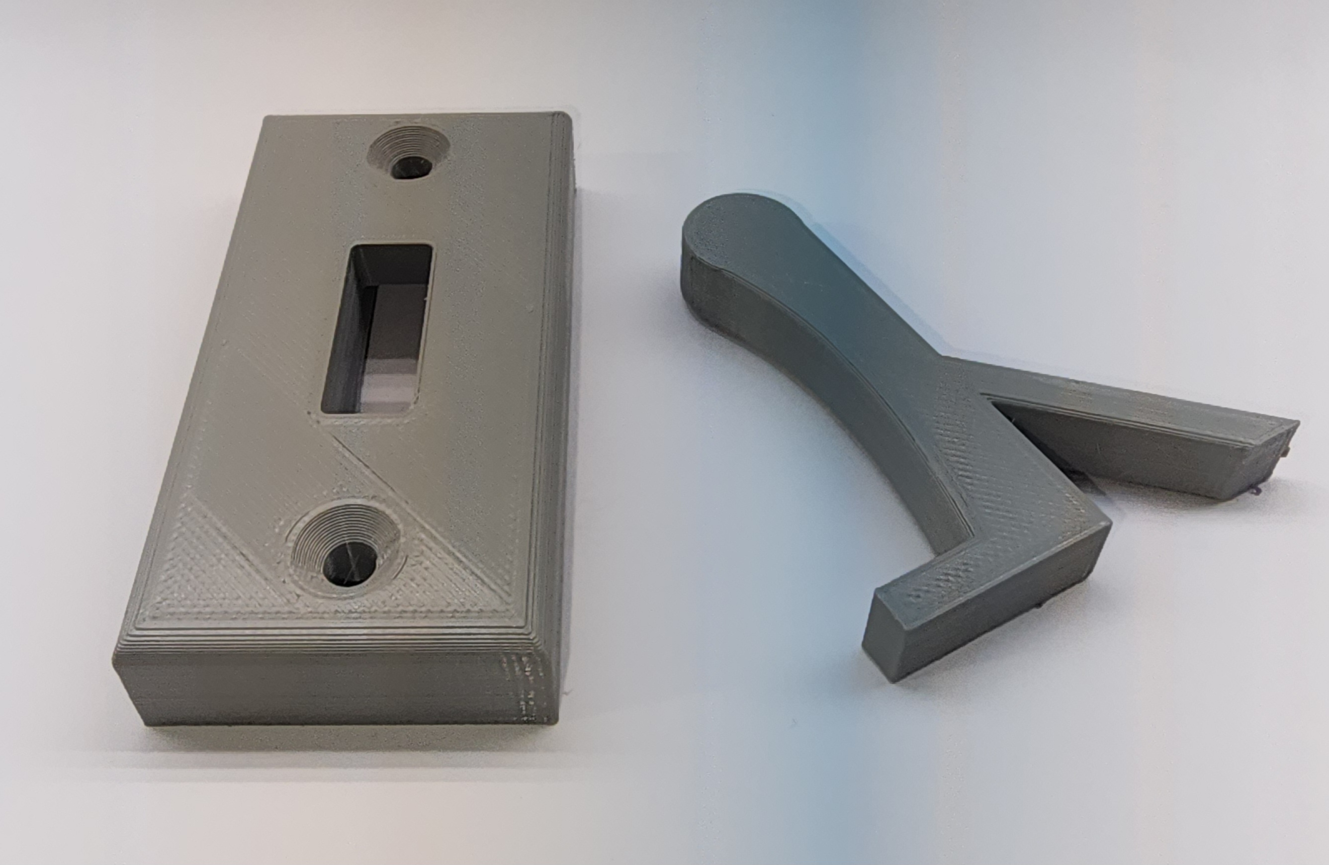 Two Piece Wall Hook by Matthew Wegmann | Download free STL model ...