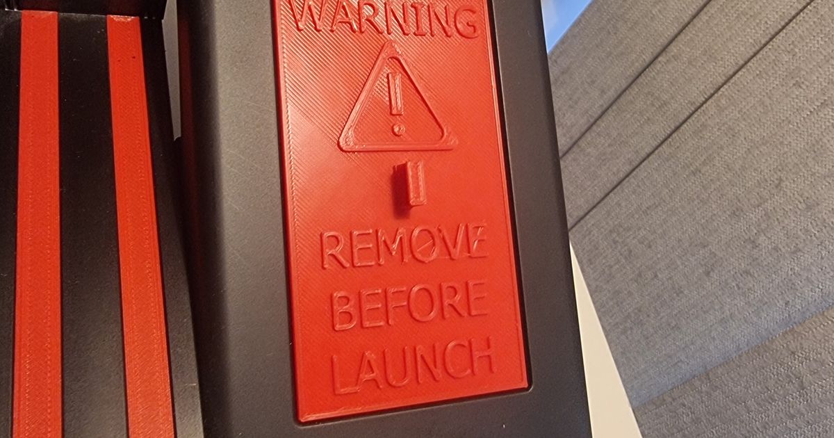 Ender 3 V2 Screen Cover - Remove Before Launch by ReversePsycho1509 ...