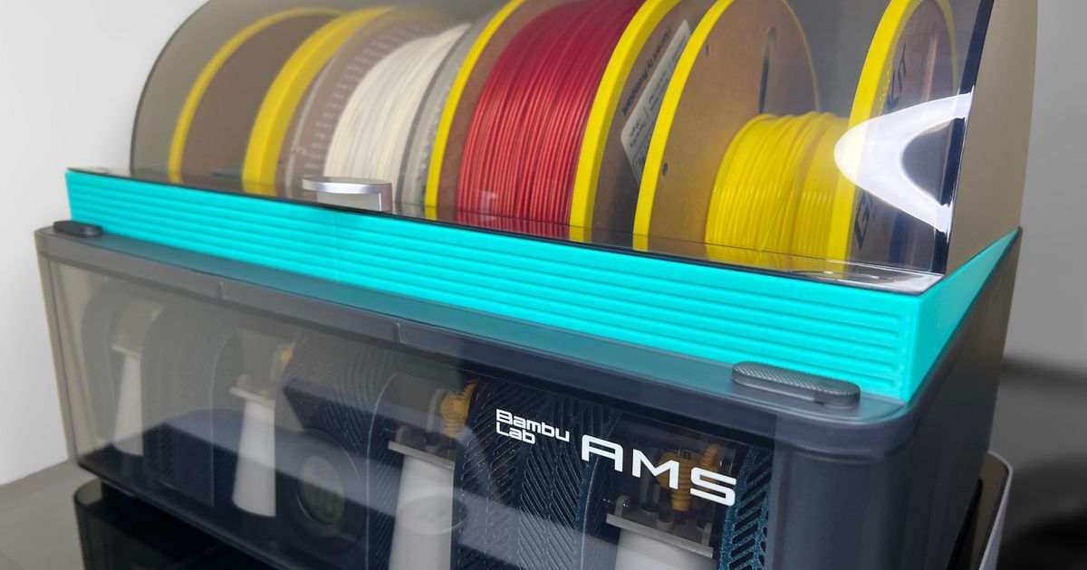 AMS Lid Riser for Bambu Lab AMS von DesignCraft | Kostenloses STL ...