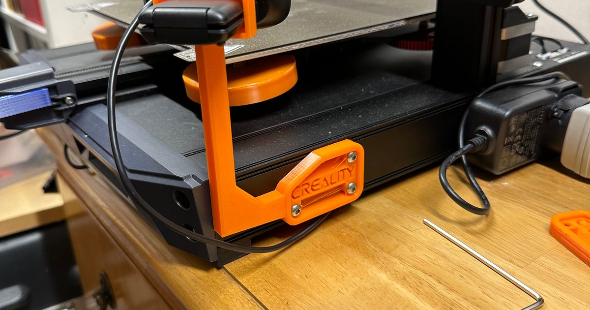 Logitech C270 Ender 3 S1 (Pro) Touchpad Delete Bracket Mount by The ...