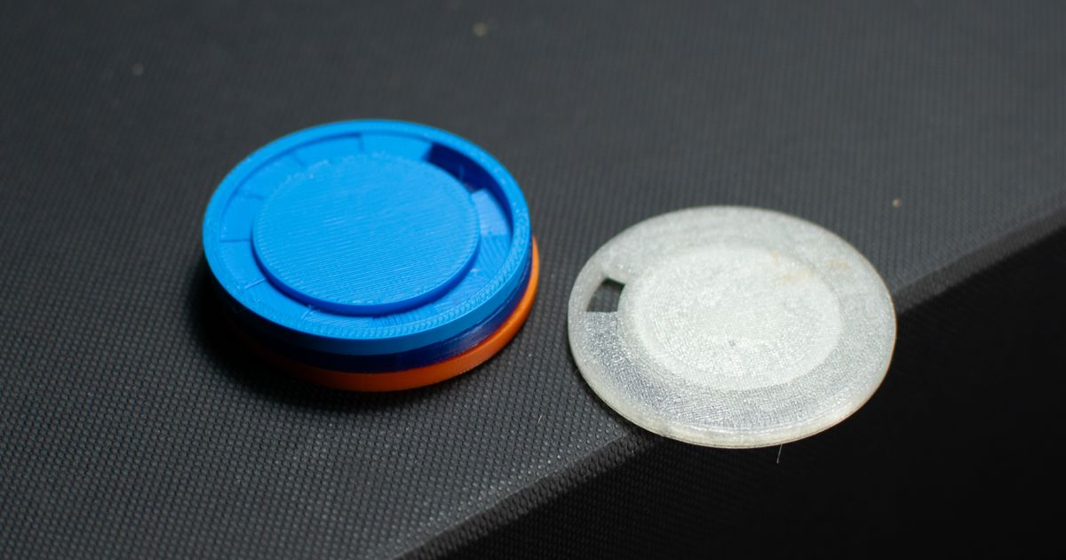 Filament Sample Coin with NFC by ponzerdesigns | Download free STL ...