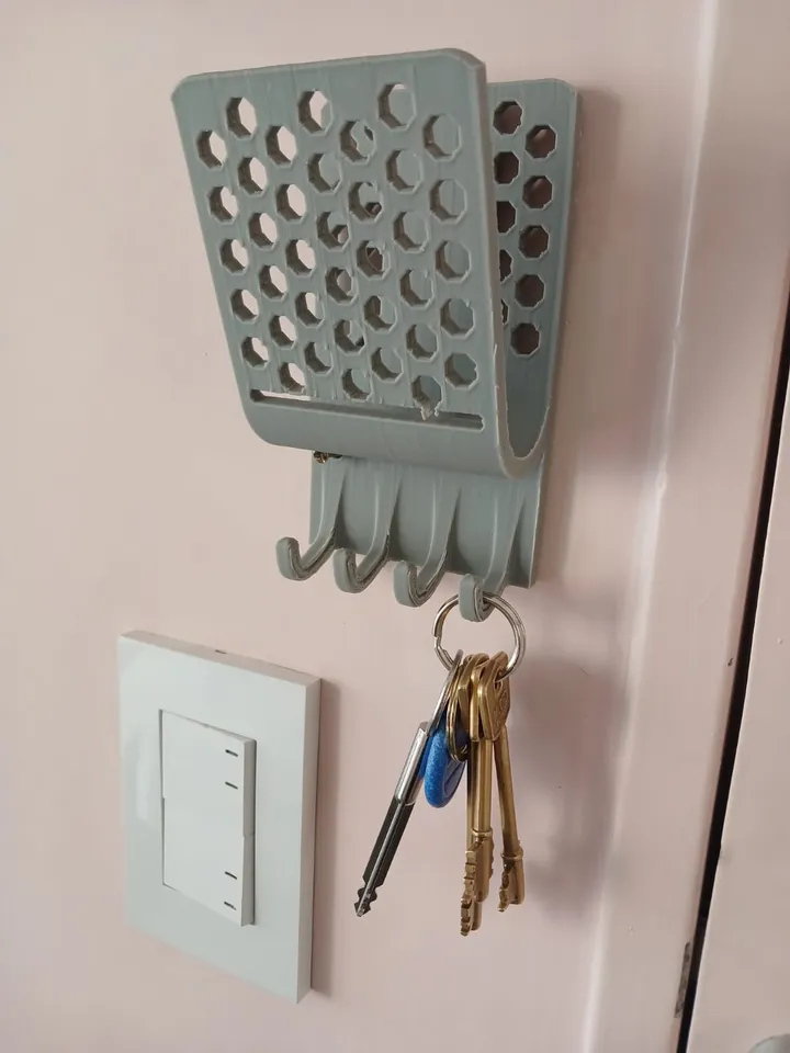 4 Keys Wallet hanger by Kevin Guidobono | Download free STL model ...