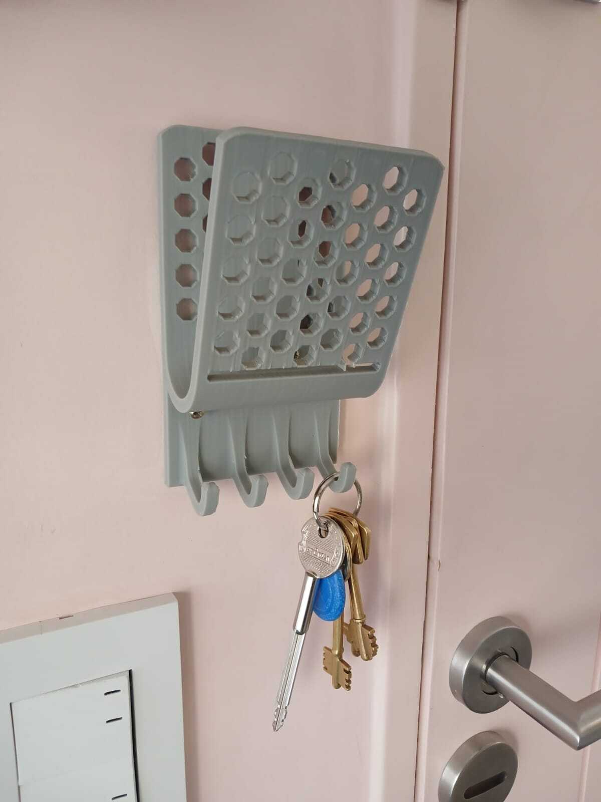 4 Keys Wallet hanger by Kevin Guidobono | Download free STL model ...