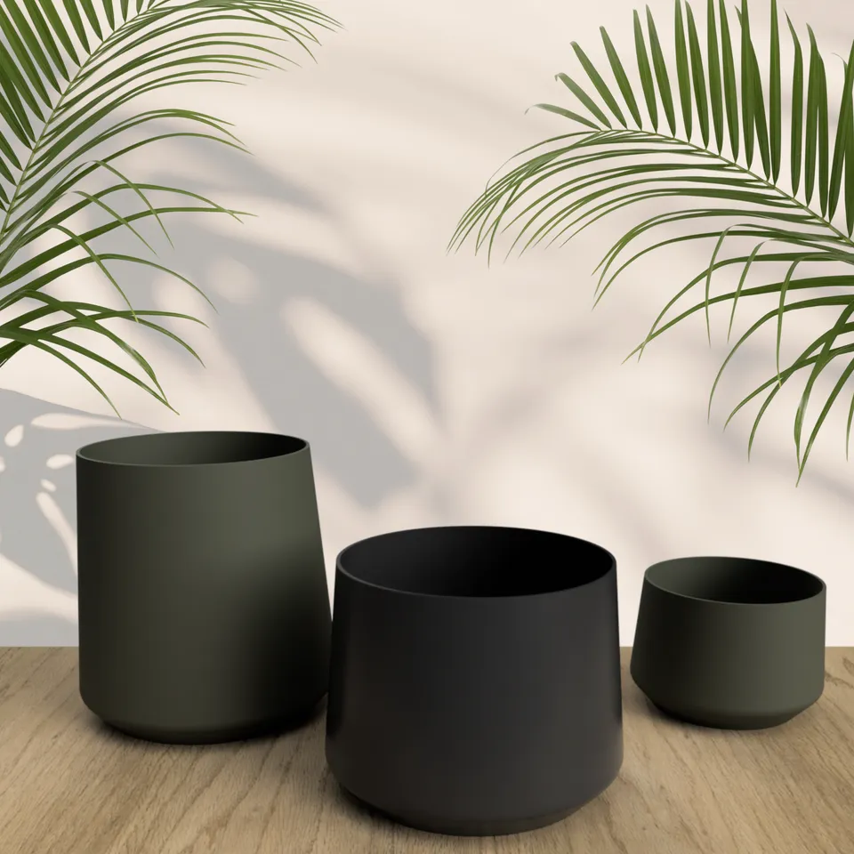 Simple planter set by Gerlach3D | Download free STL model | Printables.com