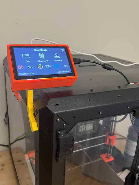 RPI4 + 5-inch Display original-prusa enclosure mount by Rogue Diode ...