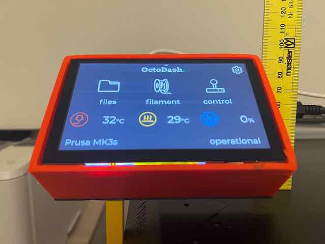 RPI4 + 5-inch Display original-prusa enclosure mount by Rogue Diode ...