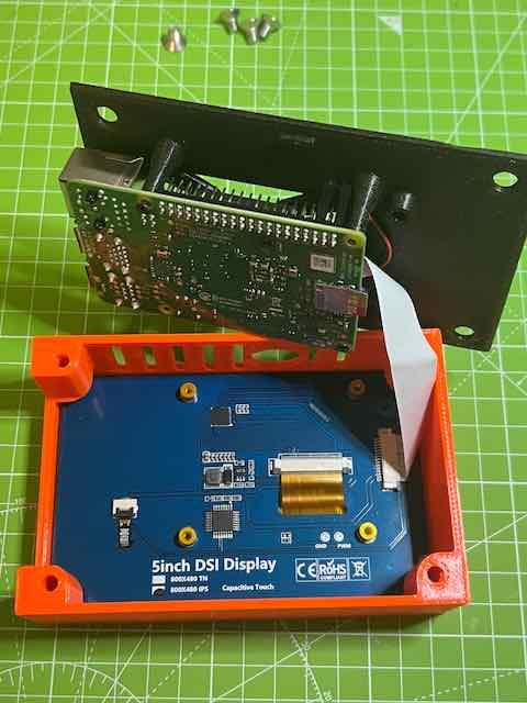RPI4 + 5-inch Display original-prusa enclosure mount by Rogue Diode ...