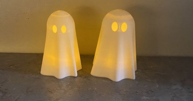 Glowing Ghosts - Remix by rreibel | Download free STL model ...