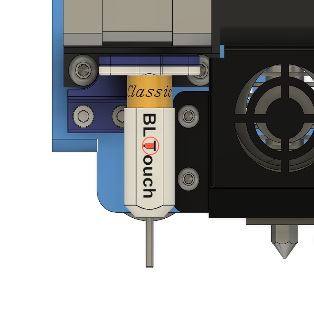 SOVOL SV01 BLTouch Mount by eight_heads | Download free STL model ...