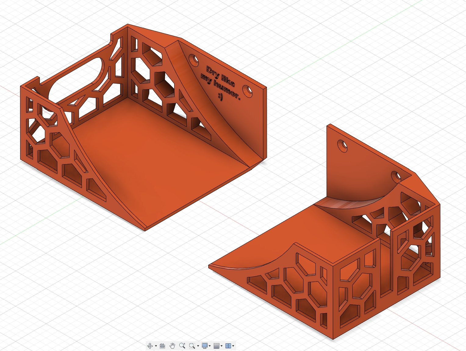 Mount for Sunlu filament dryer S1 / Halter für Sunlu Filamenttrockner ...