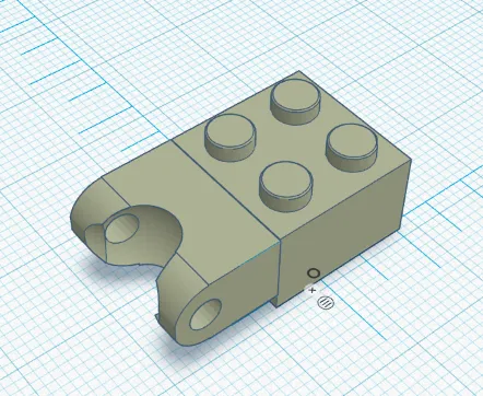 Lego replacement part for axis by gombosh | Download free STL model ...