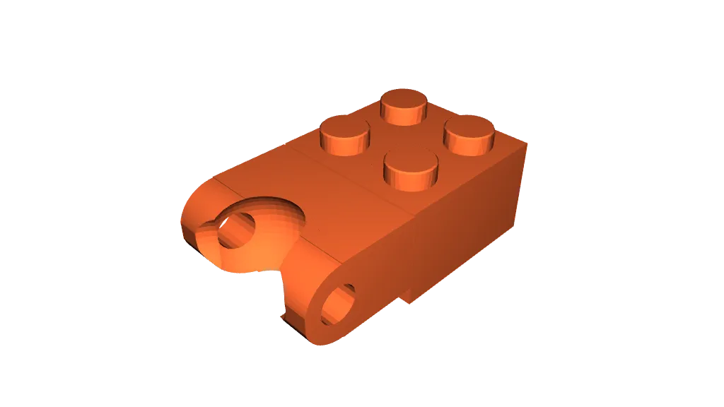 Lego replacement part for axis by gombosh | Download free STL model ...