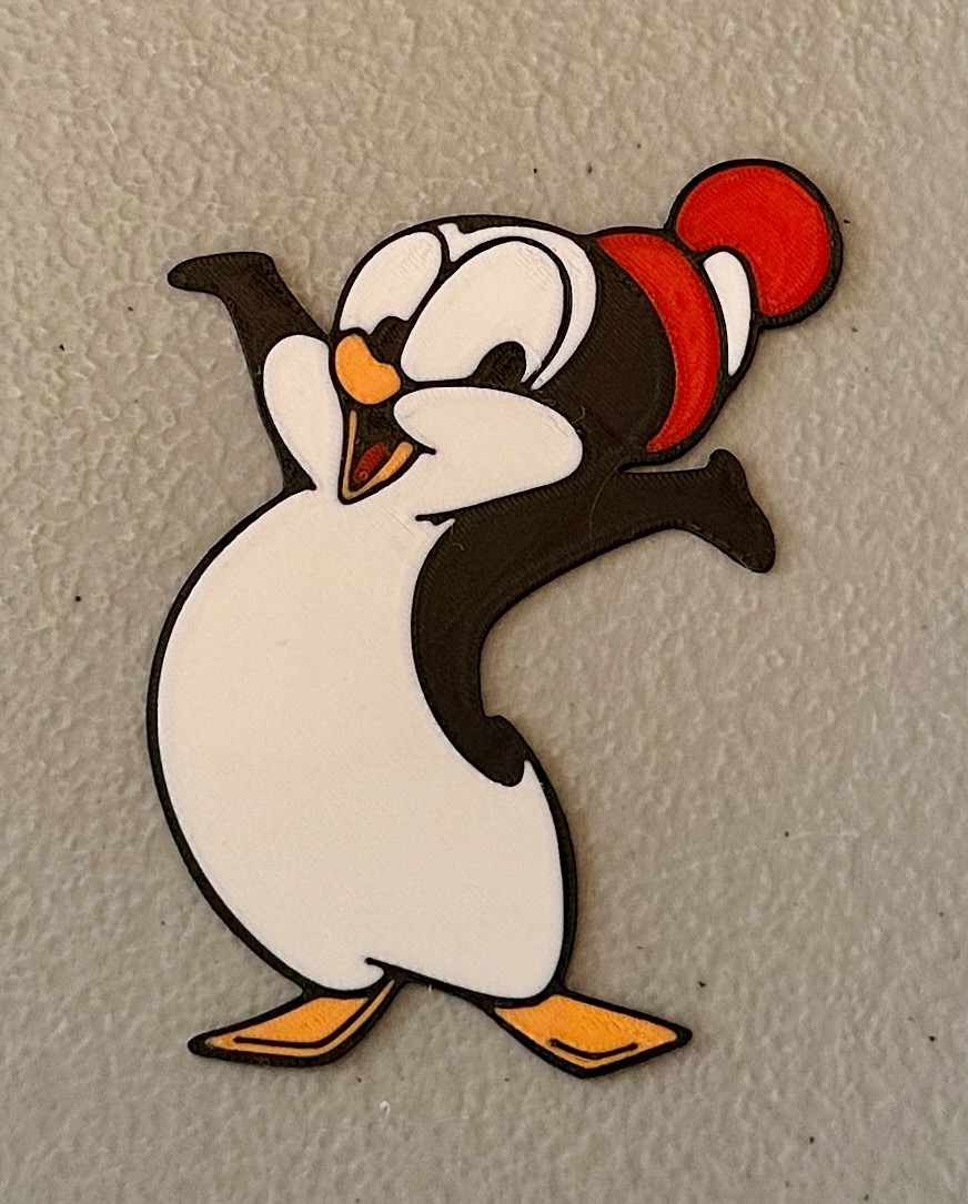 Multicolor Chilly Willy Magnet by wotfan69 | Download free STL model ...