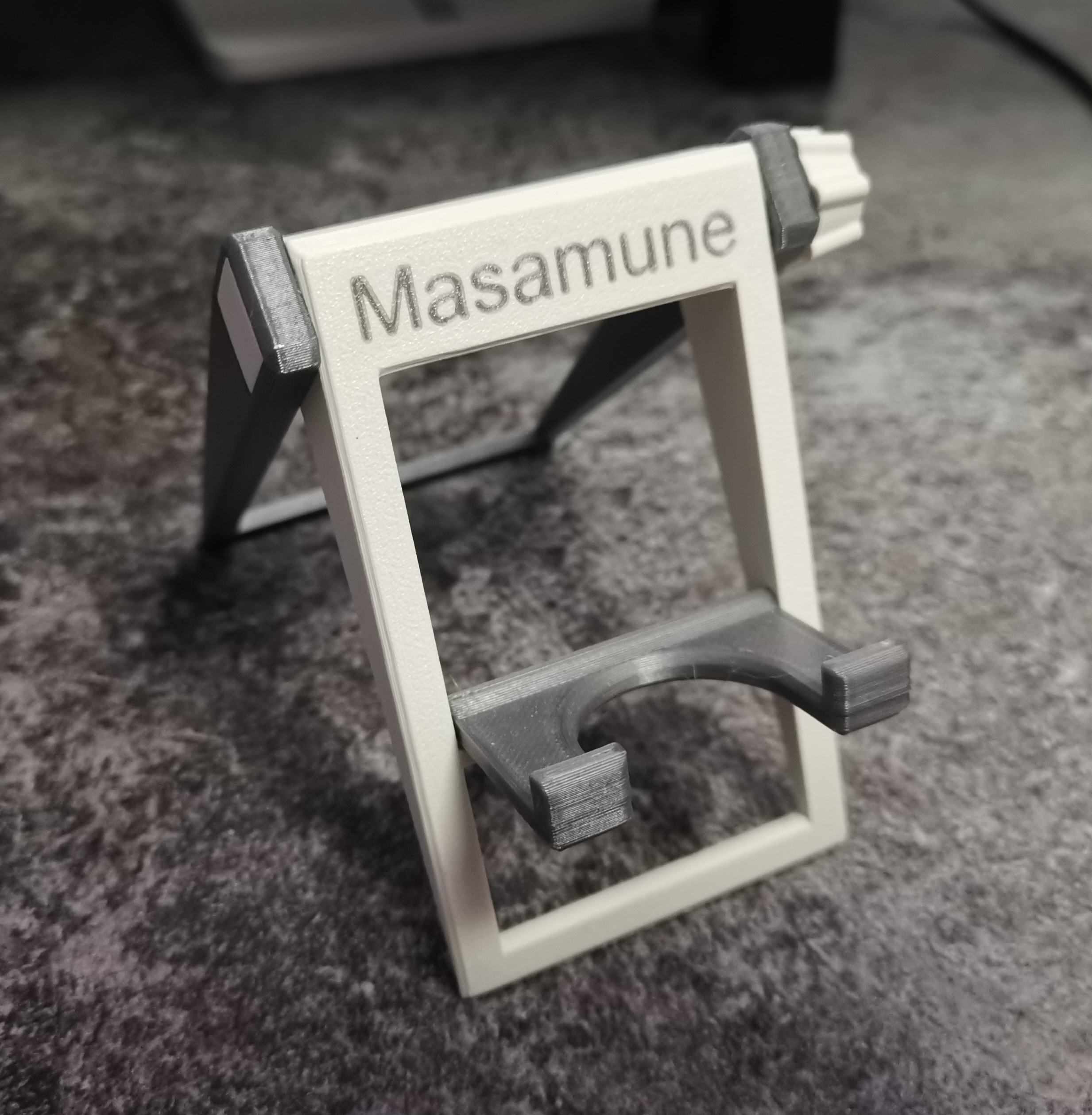 Adjustable Phone Stand by Masa | Download free STL model | Printables.com