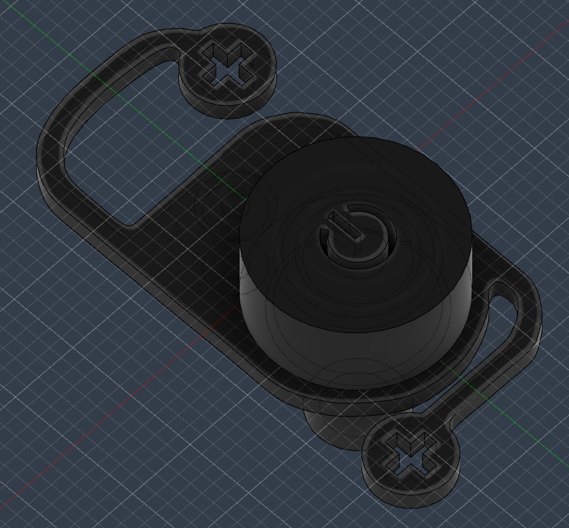Corsair Obsidian 700D Power Button by shr00mie | Download free STL ...