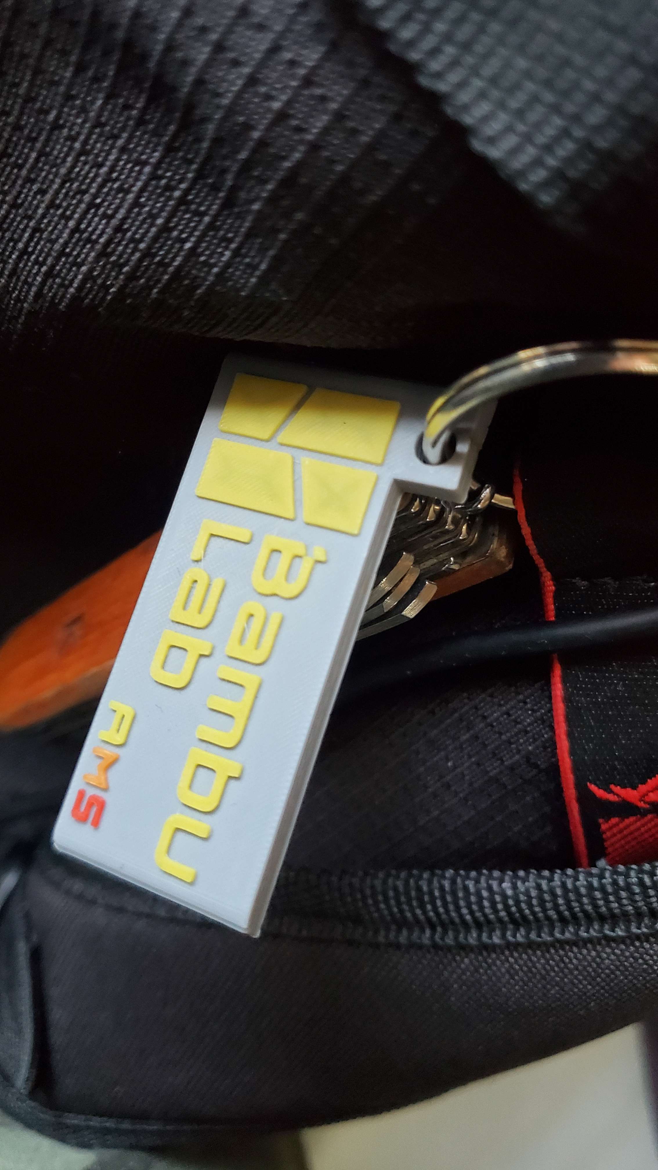 Bambu Lab Keychain AMS 4 color by PoussinJaune | Download free STL ...