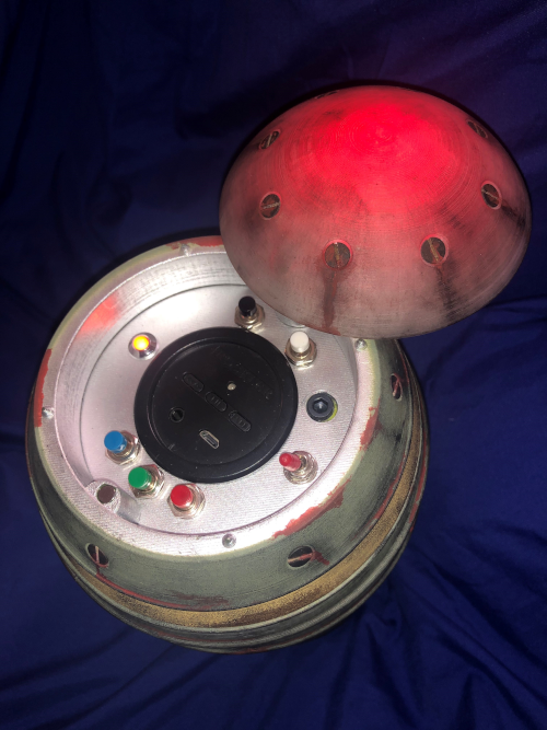 Fallout 4 Mini Nuke Bluetooth Speaker and RGBW Nightlight by Dhardrian ...