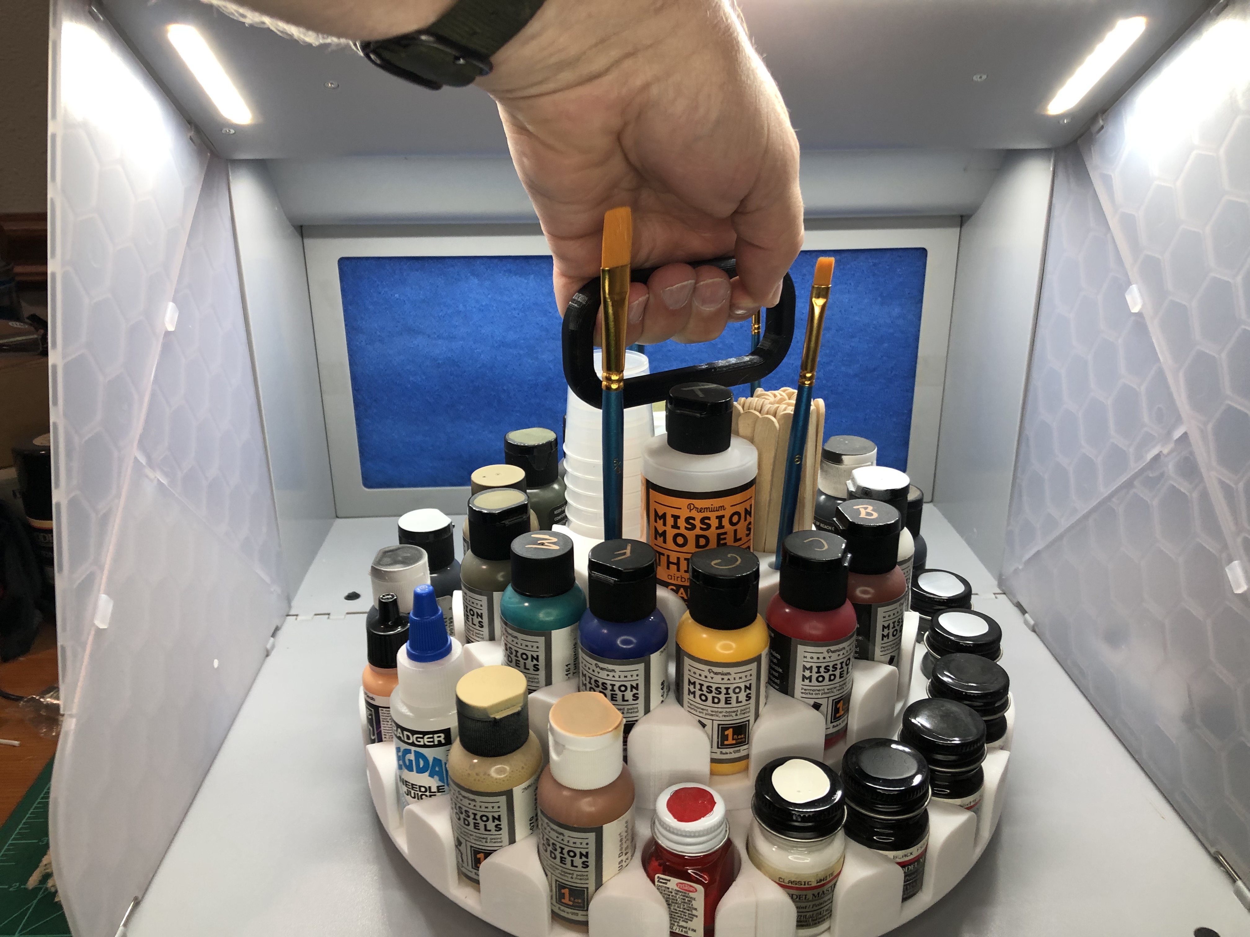 Paint Carousel by kellysparky | Download free STL model | Printables.com