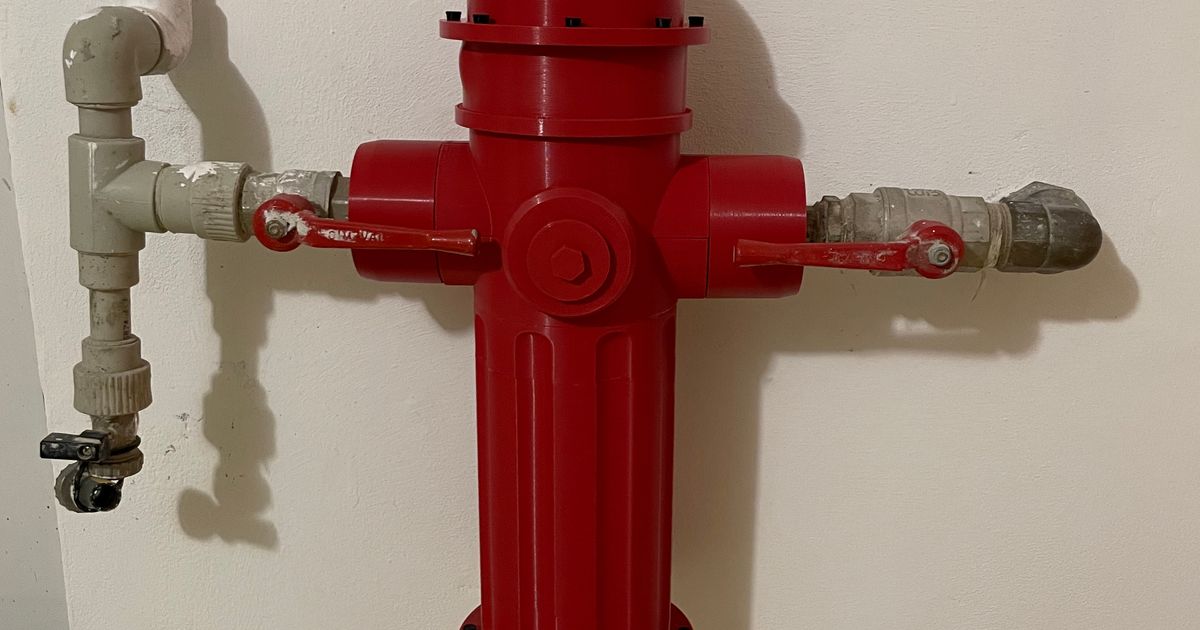 Hydrant - water meter by p-spacek | Download free STL model ...