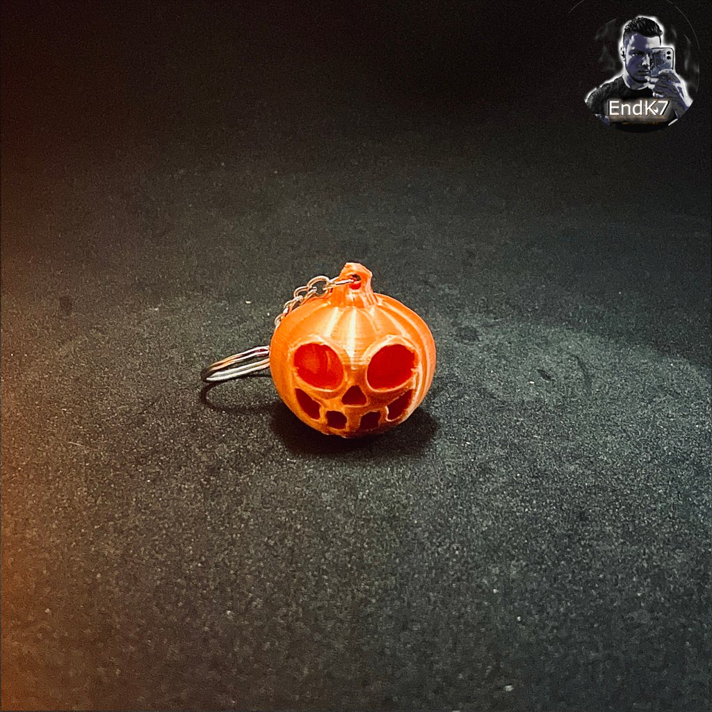 Halloween Pumpkin Keychain - 5 Variations - No Supports - Easy & Fast ...