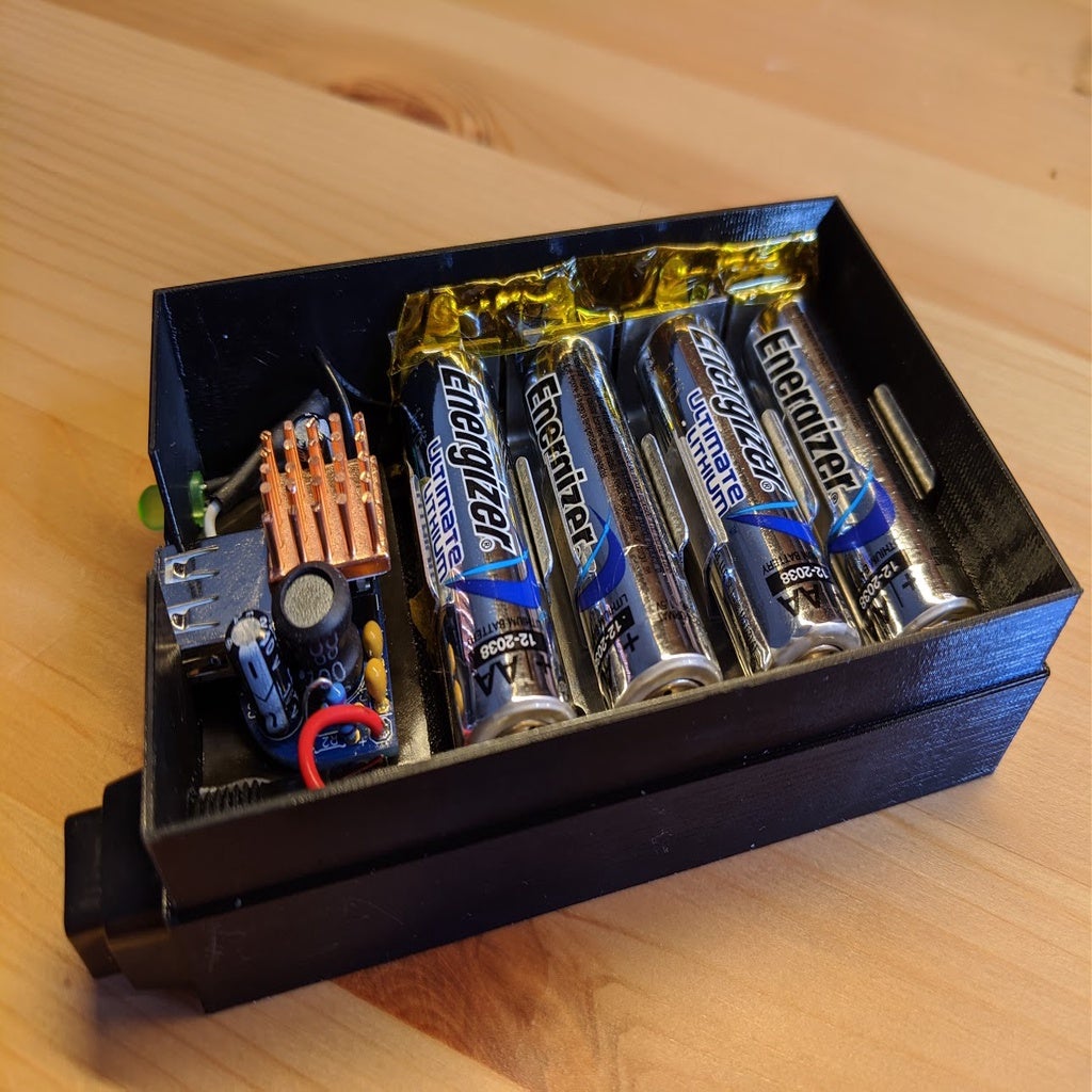 Minty Boost 4xAA (3 V) Box by Methyl | Download free STL model ...