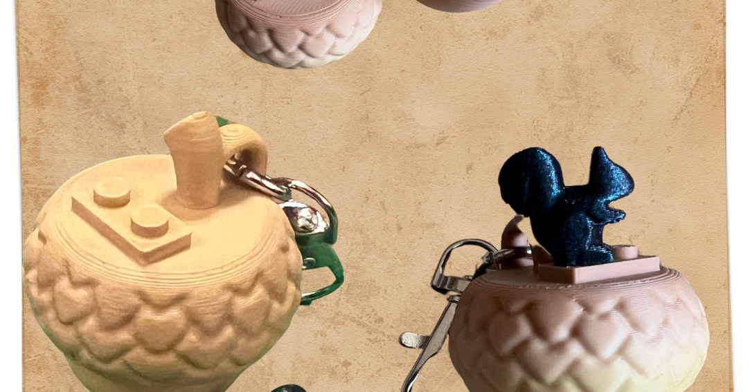 Lego Acorn Amulet von NatureGoblin | Kostenloses STL-Modell ...