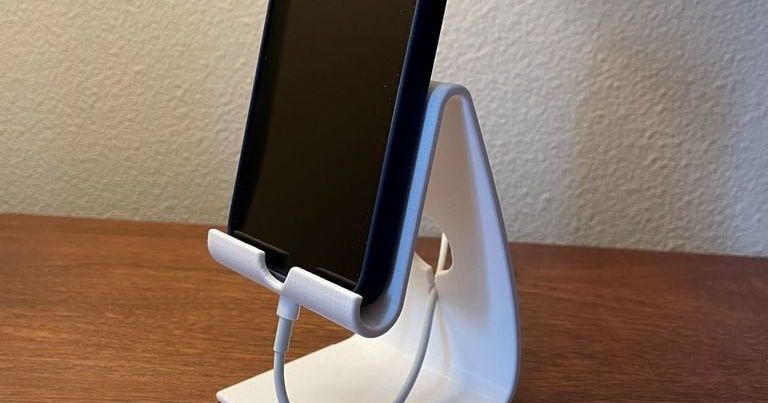 iPhone stand (6s, 12 mini) by sara.l | Download free STL model ...