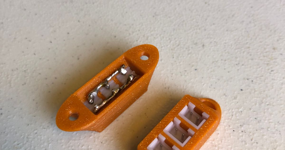 2 port female JST-XH splitter by Lee | Download free STL model ...