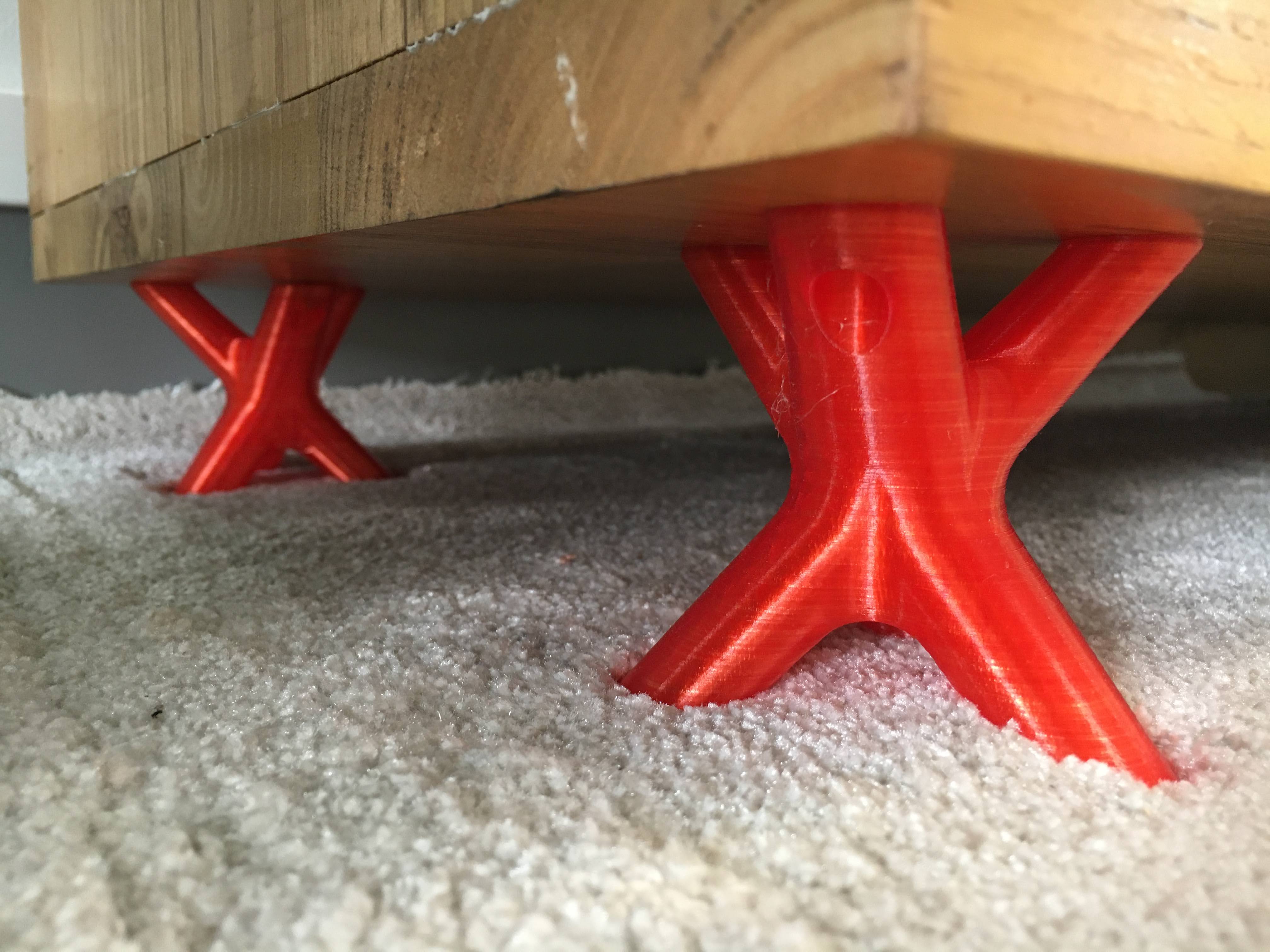 ALTERNATIVE ORGANIC FURNITURE LEGS by jasaski | Download free STL model ...