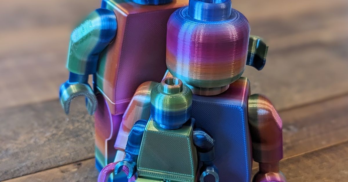 Easily customisable moveable figure by Cal'sTechConcepts | Download ...