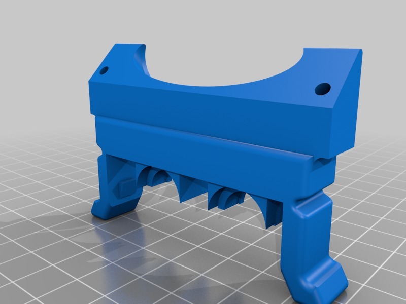 Bowdenhotend holder for Prusa i3 x-carriage by Klaus Daume | Download ...