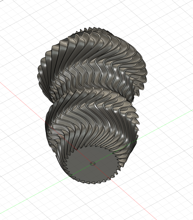 asymmetrical vase by Leon Birkel | Download free STL model | Printables.com