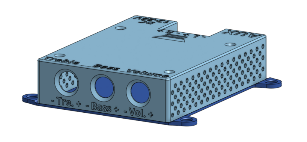 Case for Whuzi ZK-1002T Amp by JohnDoe993 | Download free STL model ...