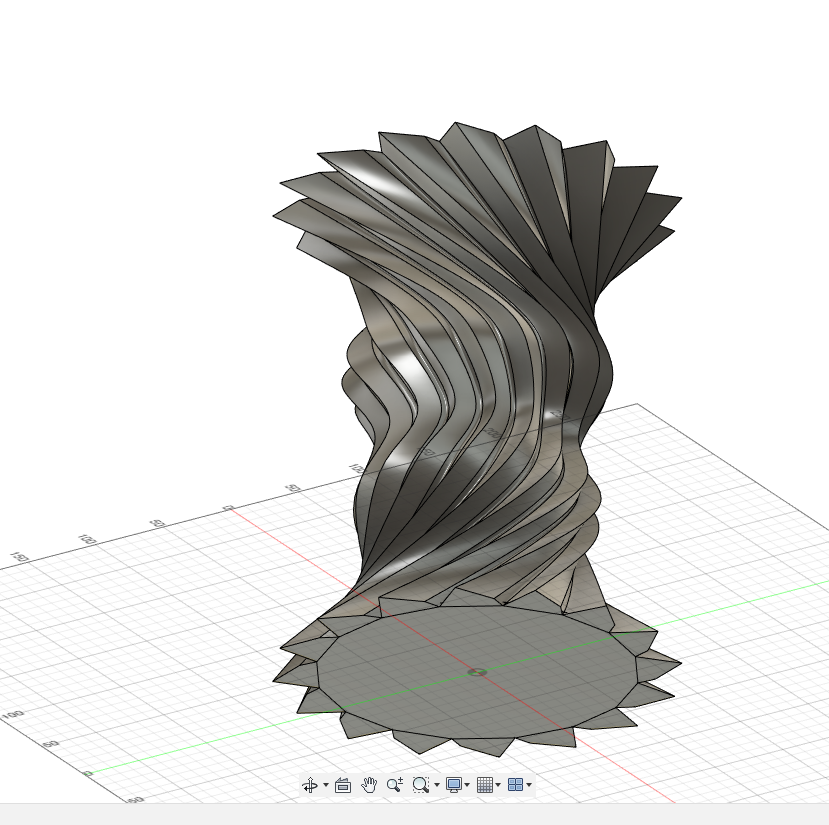 asymmetrical vase v2 by Leon Birkel | Download free STL model ...