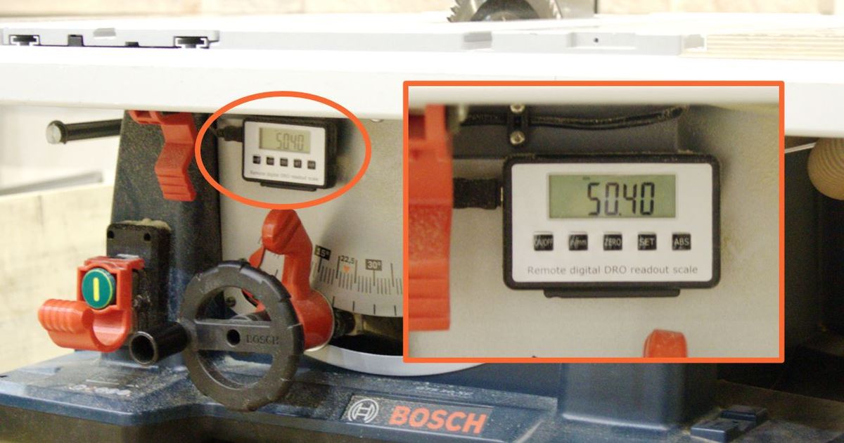 Depth Gauge for the GTS10XC Table Saw by mageb | Download free STL ...