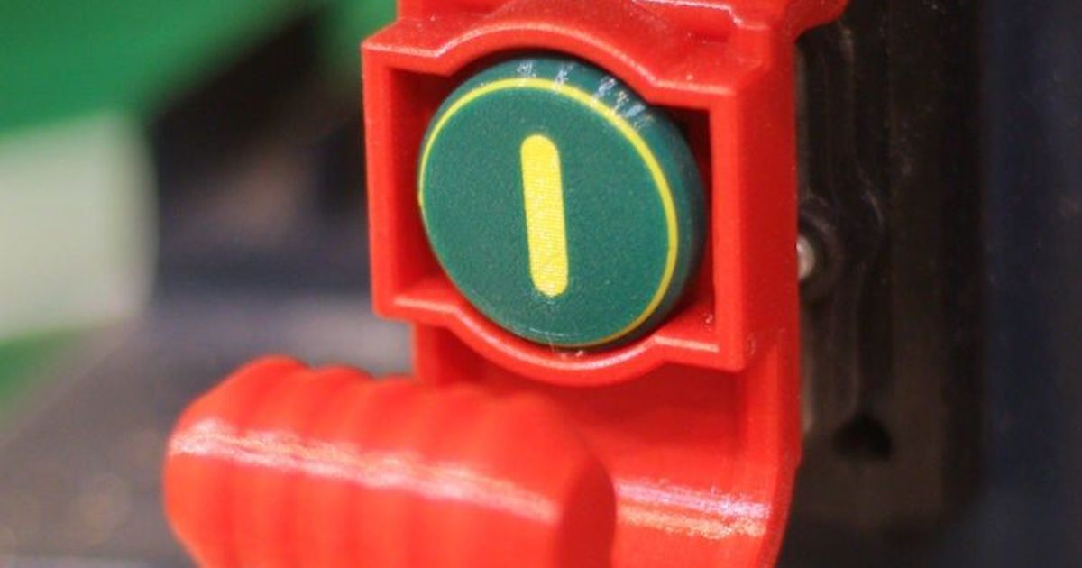 Improved GTS10XC start/stop button by mageb | Download free STL model ...