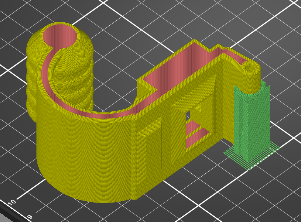 Improved GTS10XC start/stop button by mageb | Download free STL model ...