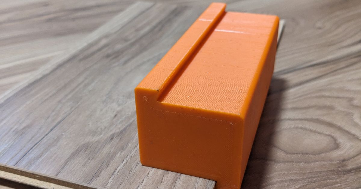 Tapping block for LVP by Levi | Download free STL model | Printables.com