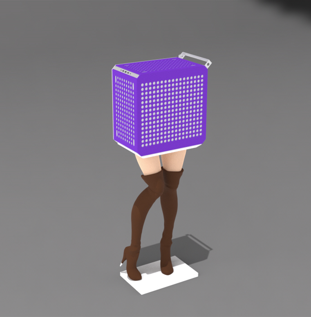 Sexy Qube 500 By Epx Download Free Stl Model