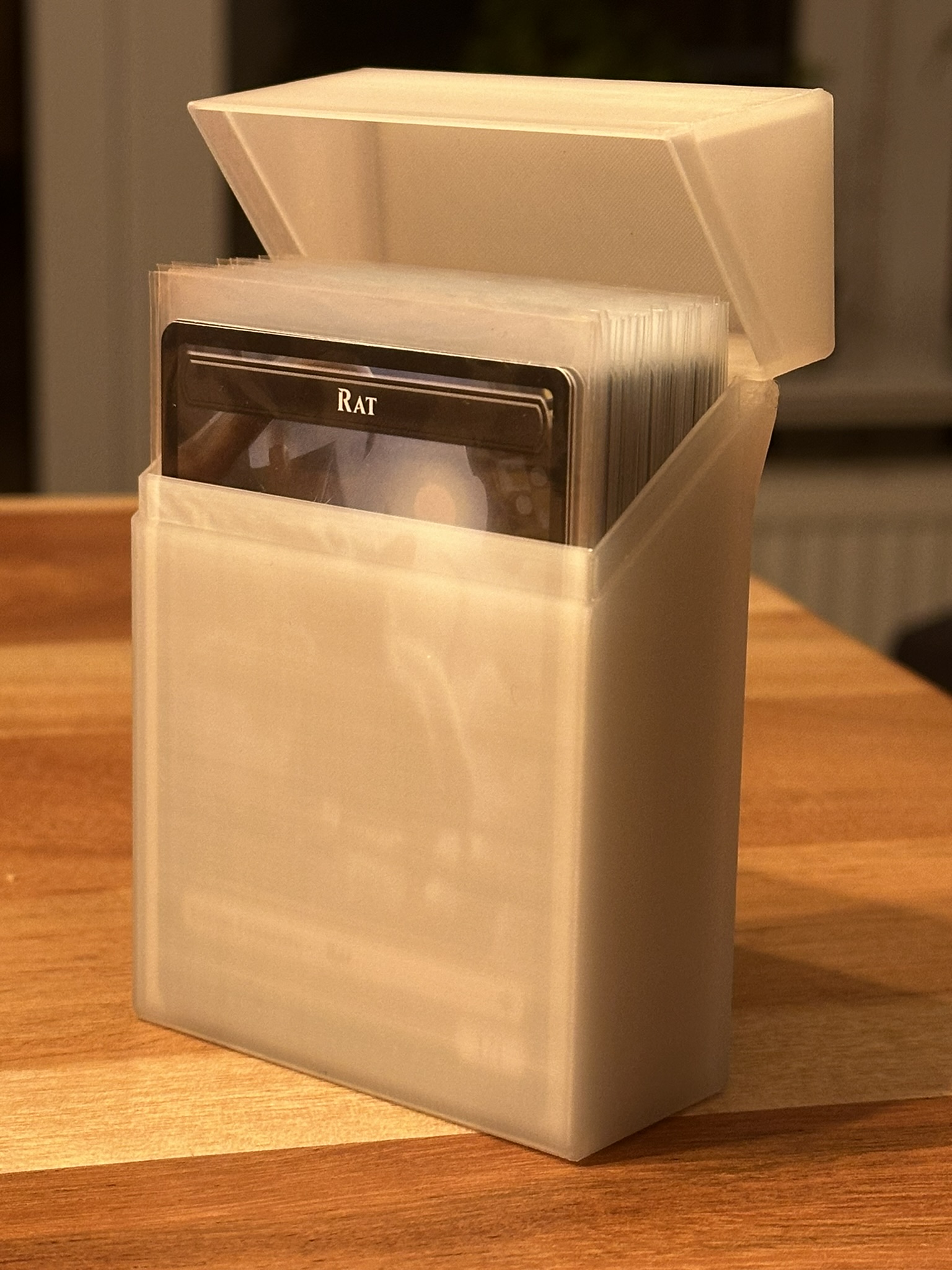 Slim Deck Box for Magic the Gathering with a Hinge by Nikzda | Download ...
